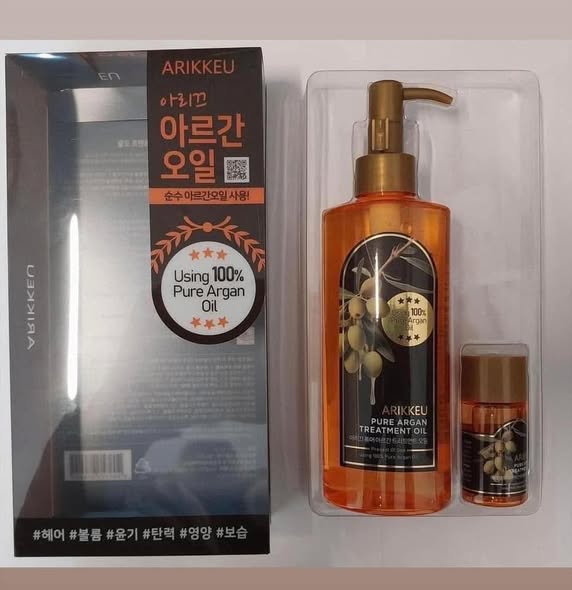 Set Tinh Dầu Dưỡng Tóc ARIKKEU giúp Phục hồi tóc hư tổn, giúp tóc mềm ...