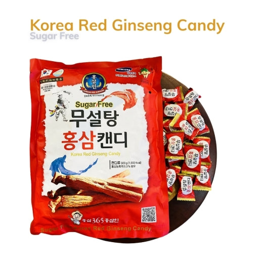 Kẹo Hồng Sâm Không Đường 365 Hàn Quốc 500gr – THABERO LLC
